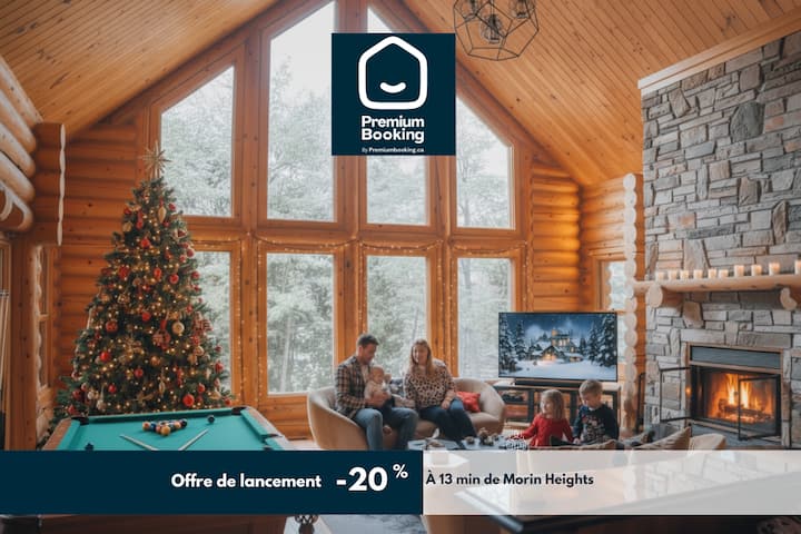 Bee | Spa Privé | Sauna | Raquettes à Neige - Saint-Sauveur