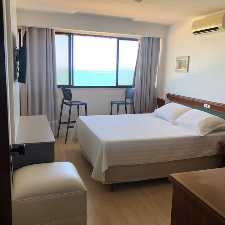 Flat Frente Mar Praia Da Costa -