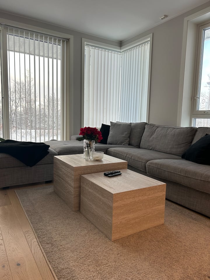 Nydelig Sentral 3roms Leilighet Med Terrasse - 特羅姆瑟