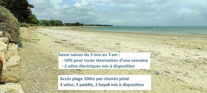 Maison Bercée Par Le Son Des Vagues - Sarzeau