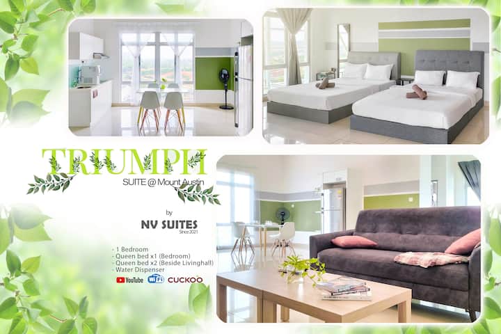 Triumph Suite For 6pax @ Austin/ikea/toppen/jusco - Johor Bahru