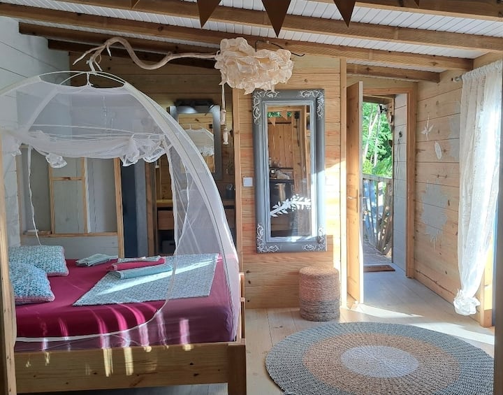 Adorable P'tit Cottage à 5 Mn De La Plage 🌴 - Marie-Galante
