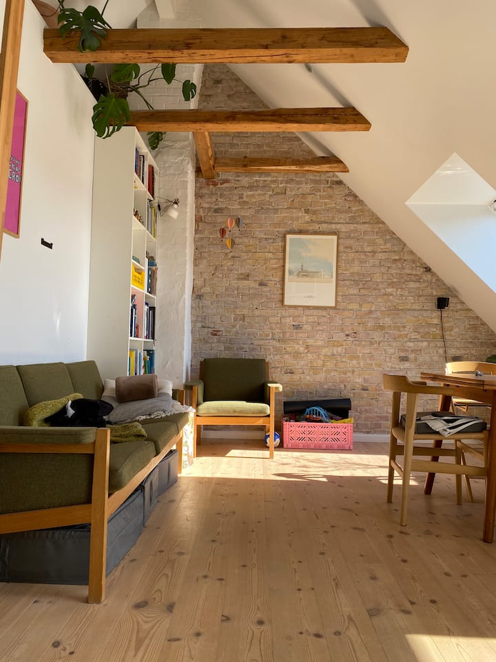 Unik Og Charmerende Lejlighed Med Altan Og Udsigt - Aarhus