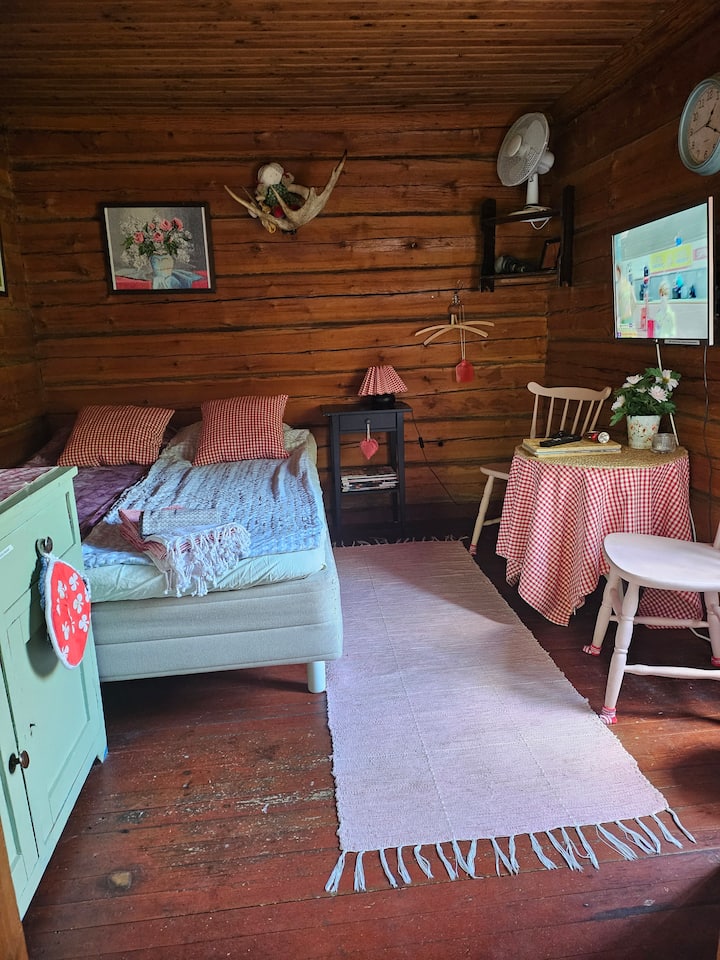 Maalaisromanttinen Saunamökki - Padasjoki