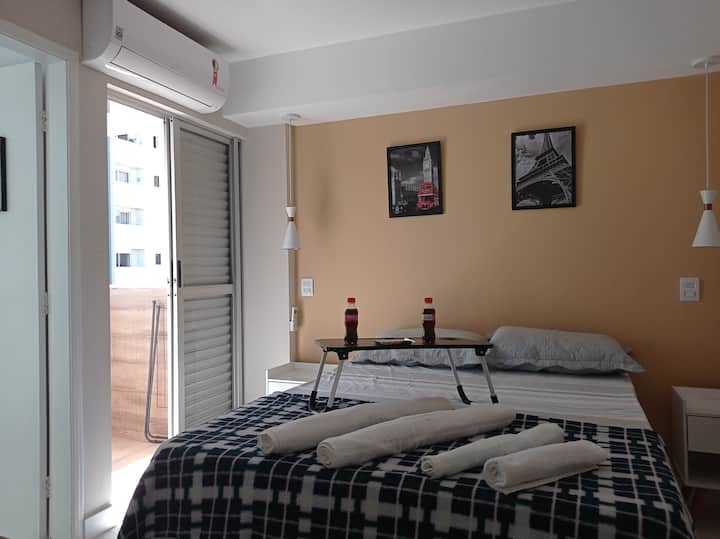 304 • Appart Complet Et Confortable Près De L’usp - Bauru