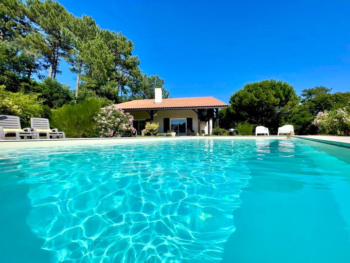 Villa Landaise T5 Avec Piscine - Messanges