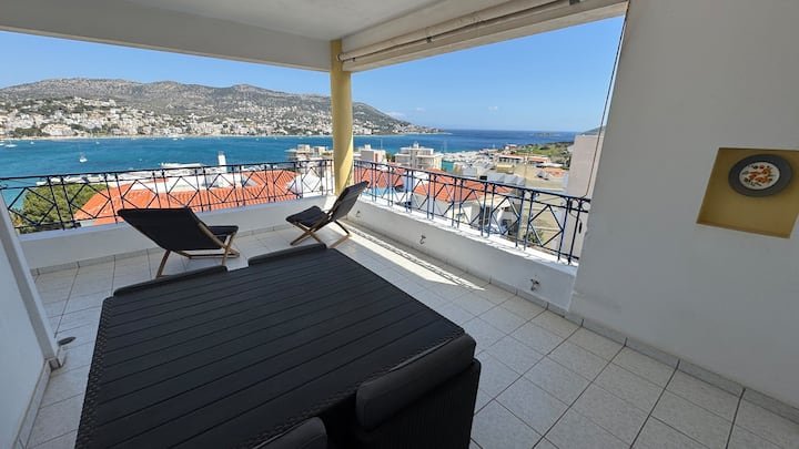 Porto Liebe Seaside View Apartment Near Airport - ミロス島