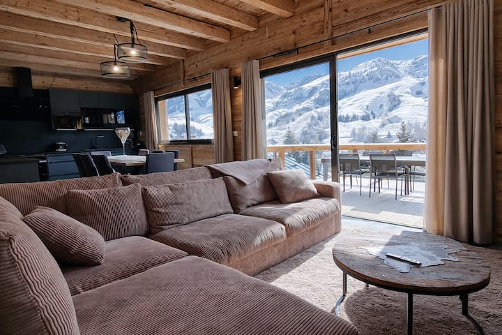 Chalet Spa Privé 8/10 Pers. Haut Standing - Les Deux Alpes