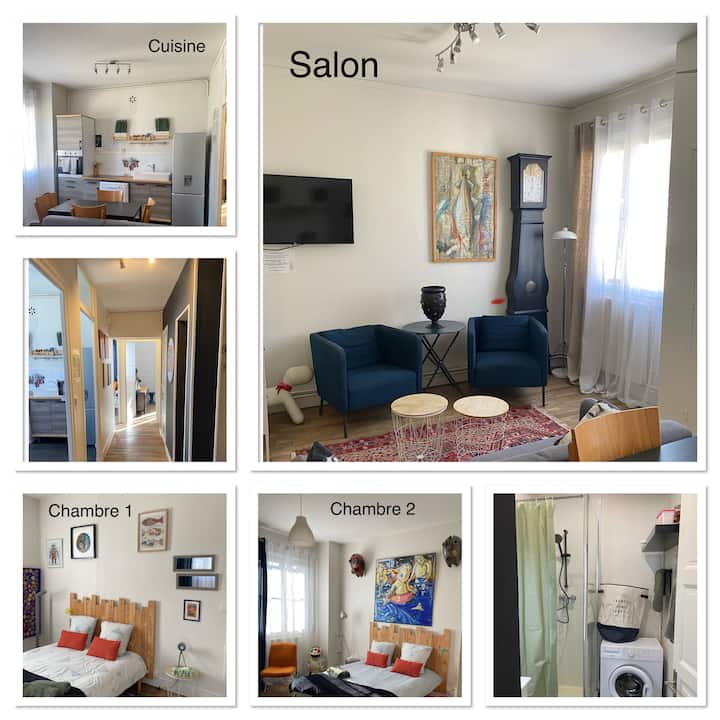 Appart 70 M2 "Tonton Maurice" Hyper Centre Ville - Tours