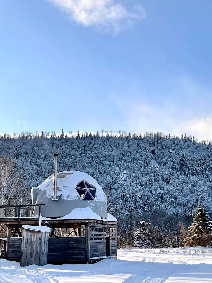 Dôme, Zone Spa, Prêt-à-camper, ÉToile - La Tuque