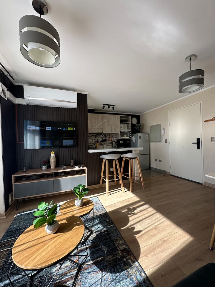 Hermoso Departamento Acogedor Y Bien Equipado. - Villarrica