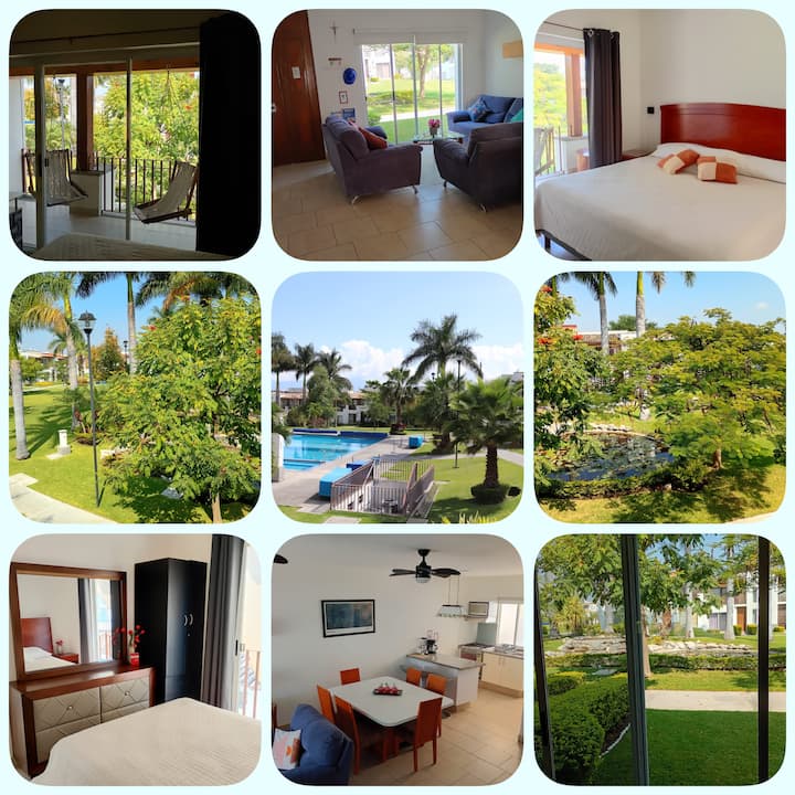 Paraíso Con Albercas áReas Verdes: Descanso Total - Alpuyeca