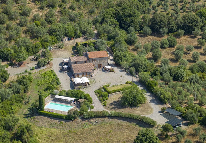 Podere Montauzzo|casale Con Piscina Fino A 19 Pers - Italie