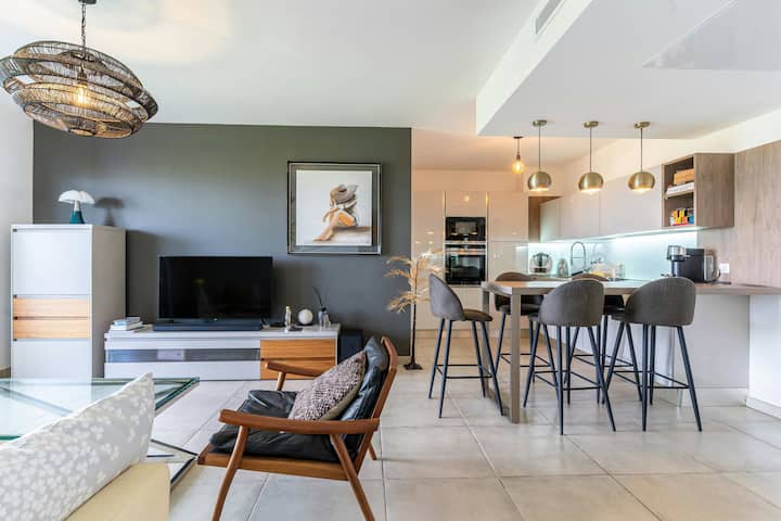 Azur Panoramique – Calme & Vue Mer Proche Nice - Cagnes-sur-Mer