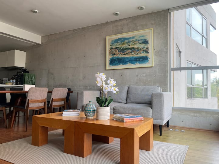 Duplex With Chapultepec Castle Stunning Views - Mexico City