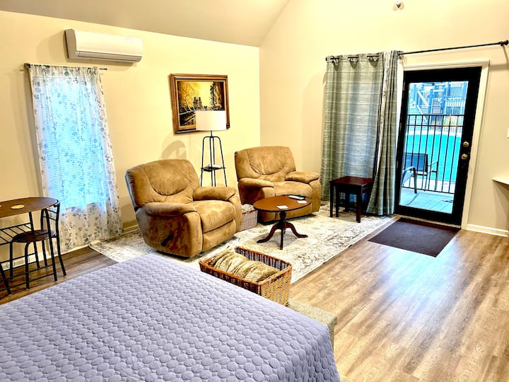 Timber Cottage -Studio  Guest House, Pet Friendly. - Saratoga Springs, NY