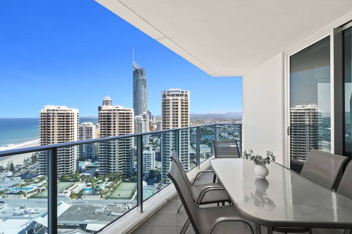 H'residences – 2 Bedroom Ocean Views - Surfers Paradise