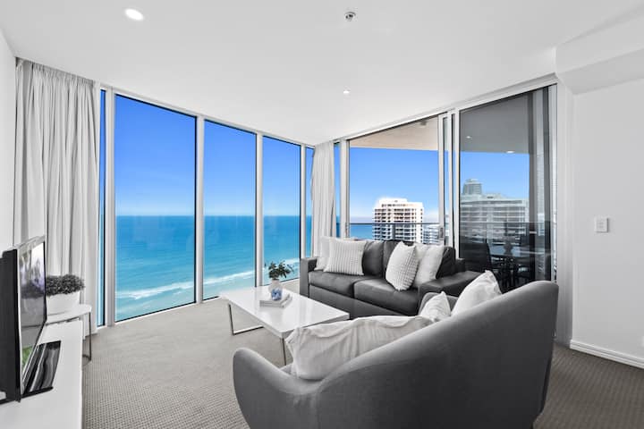H'residences – 2 Bedroom Ocean Views - Surfers Paradise