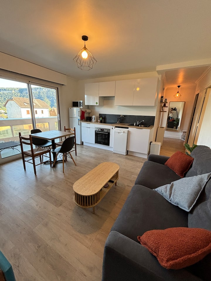 Appartement F2 Vue Imprenable Aux Portes De Genève - Annemasse