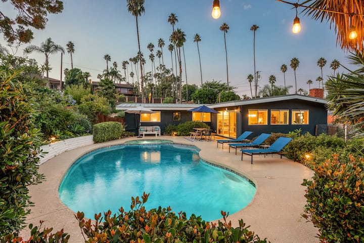 Mid Century Oasis With Pool/spa - Vista, CA