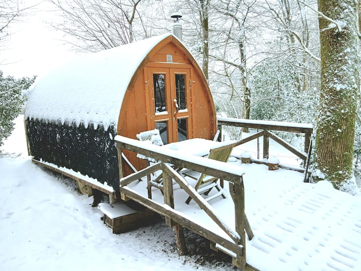 Igloo Chauffé Avec Vue Sur Coucher De Soleil - Ardennes
