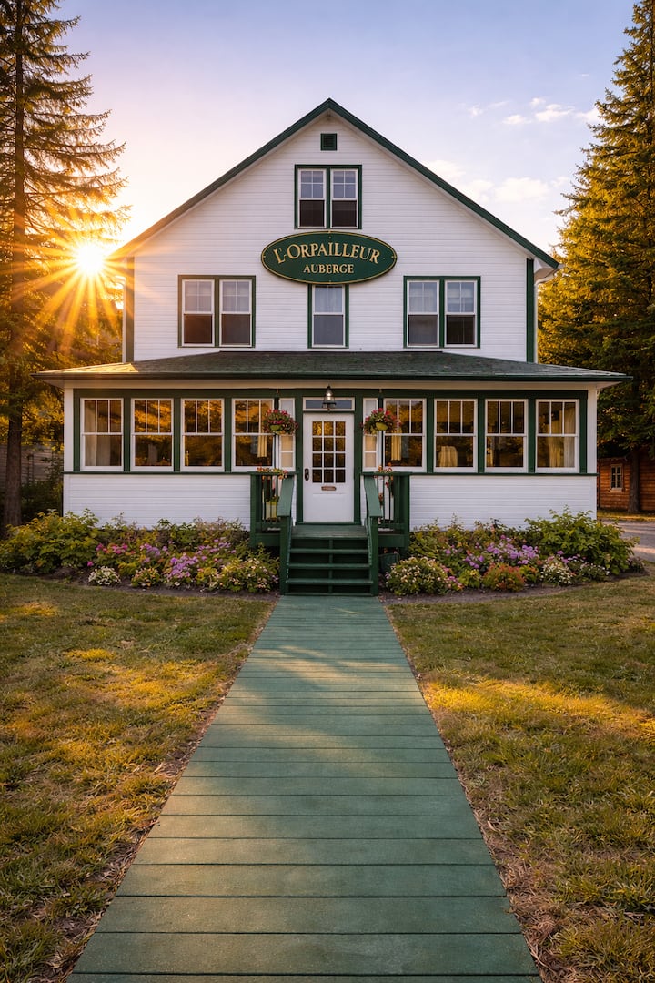 2 Lits Double | Vue Village Minier - Val-d'Or