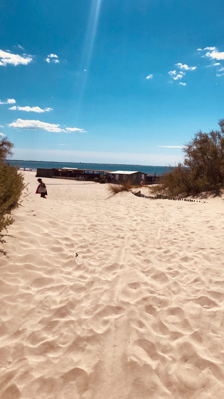 Studio Climatisé, à Plage Du Couchant Grande Motte - La Grande-Motte