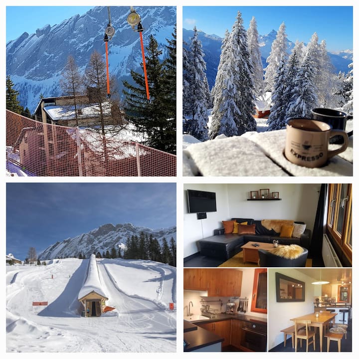 Appartement Idéalement Situé Avec Vue Imprenable - Les Diablerets