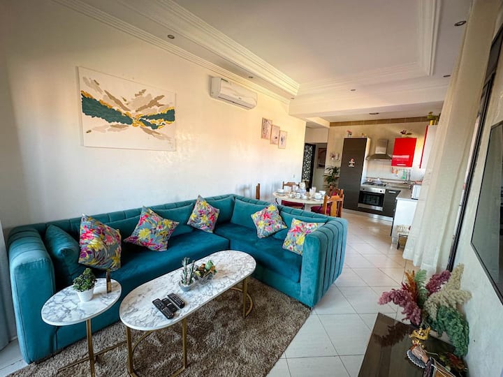 Appartement Cosy Centre-ville-wifi Rapide & Balcon - Marrakesh