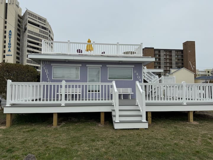 The Purple Pad - Ocean City Md Beach Block Cottage - Ocean City, MD