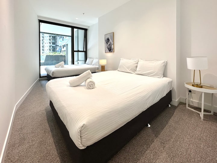 Stylish Wsp Apartment One Bedroom With Pool - Melbourne