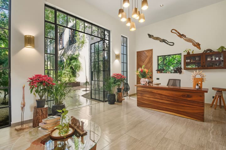 Bluedeertulum: 2 Luxvillas+pools+jac+staff <20max - Tulum