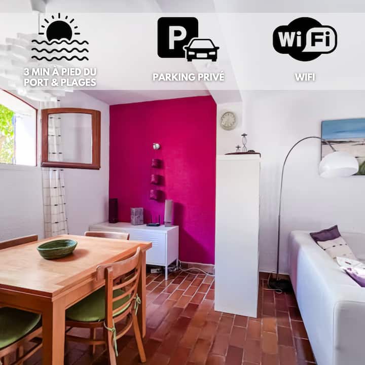 Cocon Lecques - Parking - Wifi - Mer & Port 3 Min - Saint-Cyr-sur-Mer