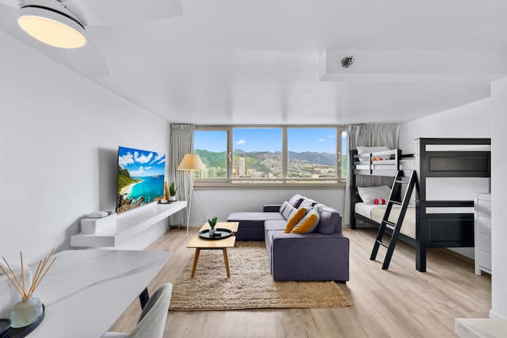 21f-stunning Mountain Views! 1br-waikiki Beach! - Honolulu, HI