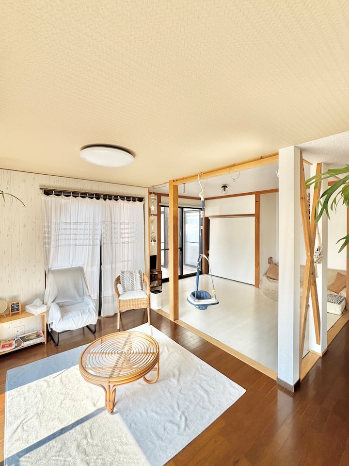 サーフィン、ゴルフ場、空港アクセス良、ペット可、子連れにも - Miyazaki