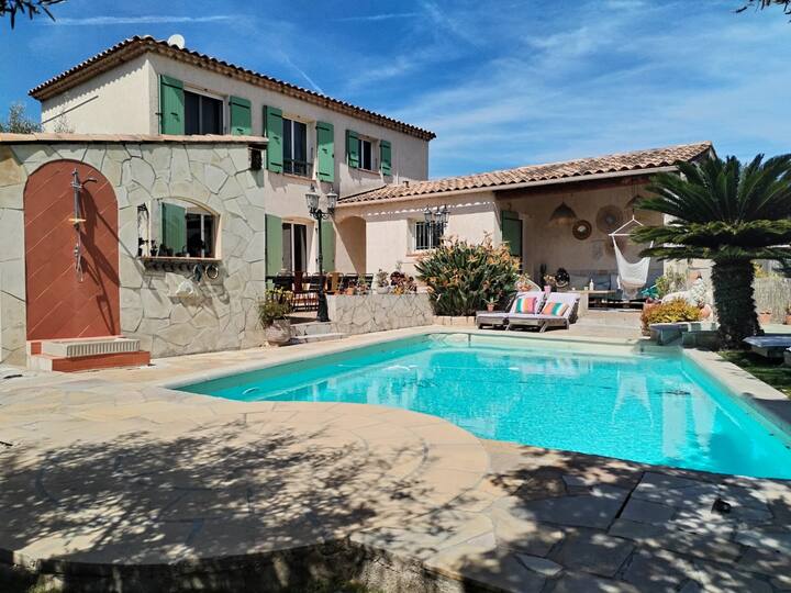 Villa Provençal, Piscine, Vue Mer, Proche Plages - La Ciotat