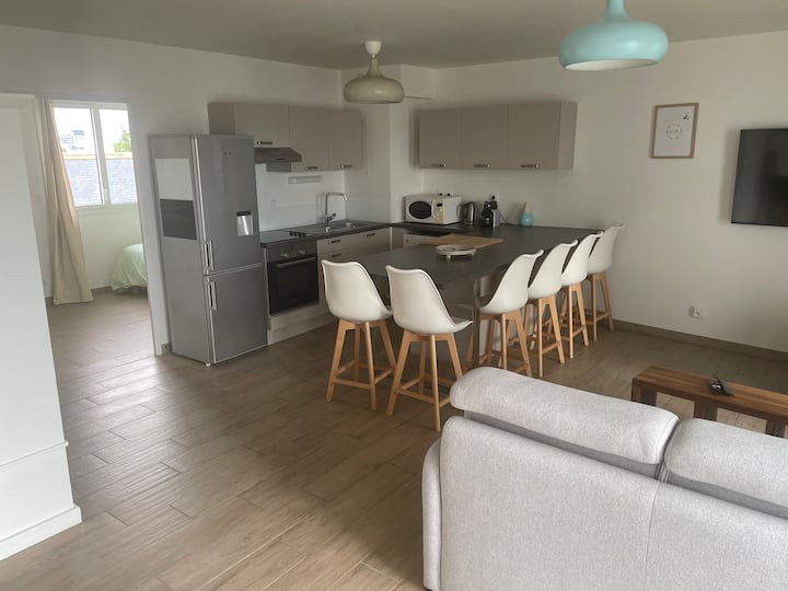 Appartement Centre Ville Rennes (St Helier) - Aéroport Rennes Bretagne (RNS)