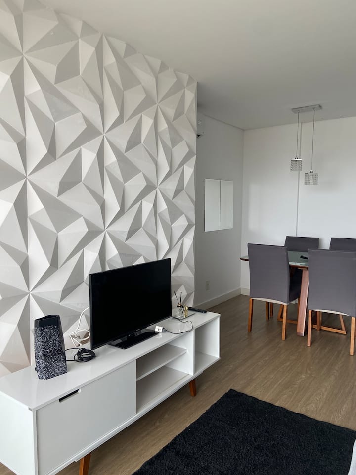 Apartamento Em Santos Com Mobília Completa - Santos