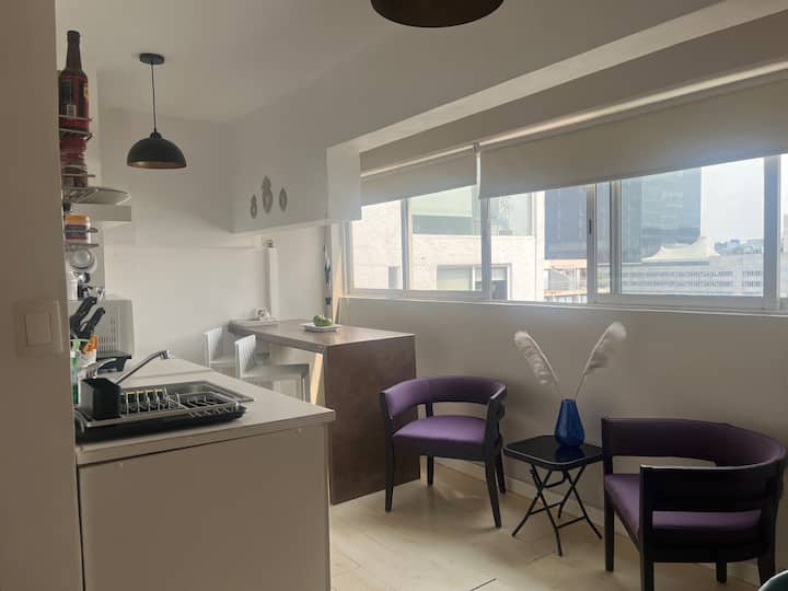 Cozy Loft At The Heart Of The City - Mexico City