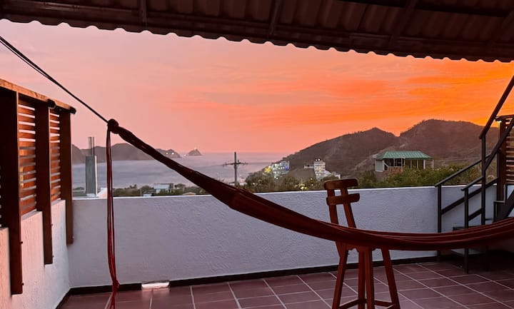 Beautiful View On The Bay, Silent Zone - Taganga
