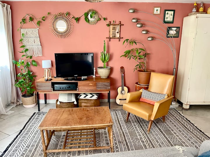 Agréable Maison De Village, Terrasse, Vue Luberon - Mallemort