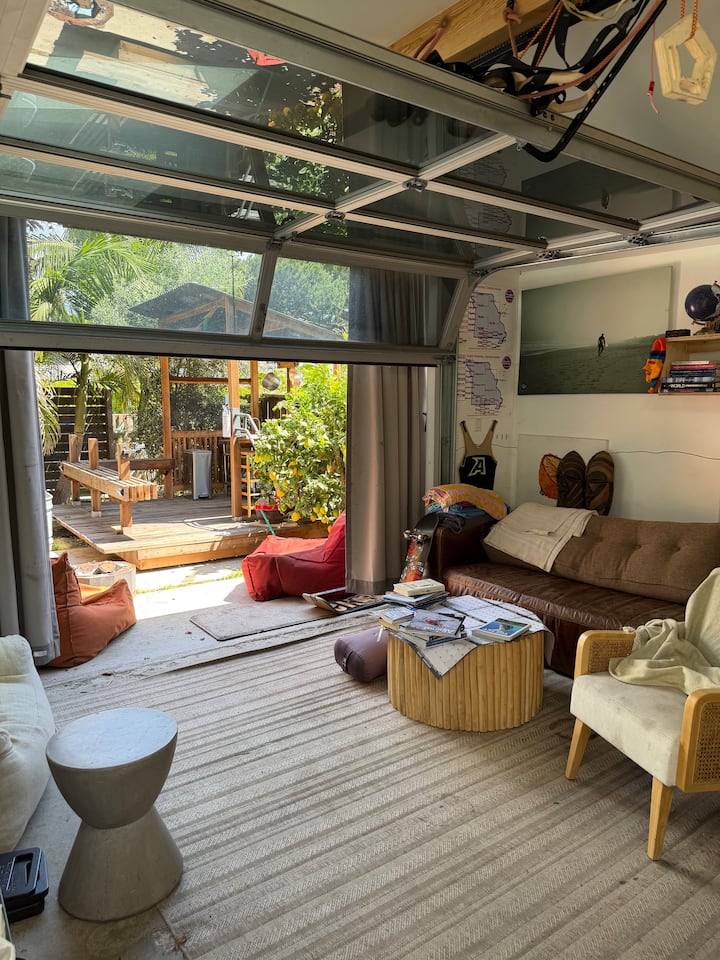 Garage Getaway With Outdoor Space And Work Station - Santa Barbara, CA