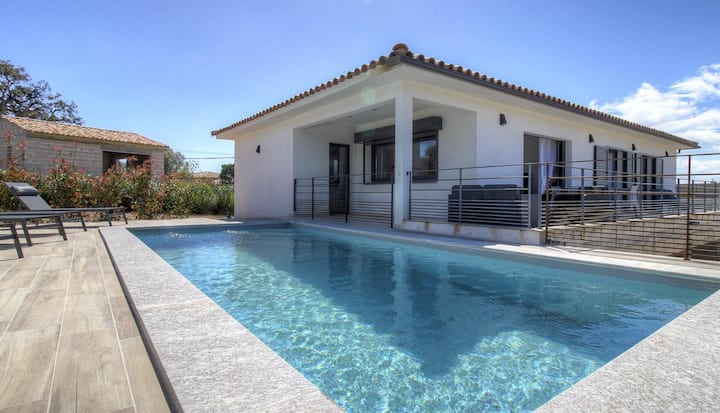 Villa Stella Entre Mer Et Rivière Piscine - Plage de Pinarellu