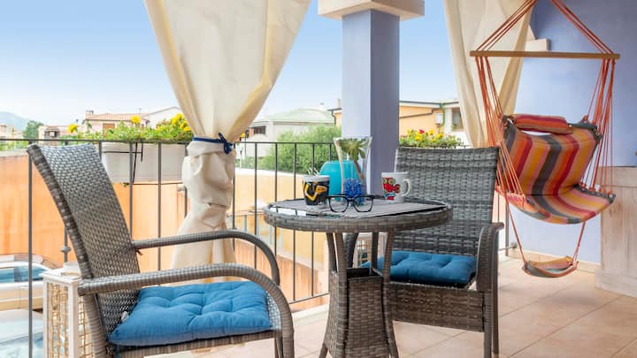 Nido Blu Tortolì | Terrace, Hammock & Park - Tortolì