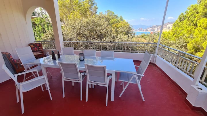 Villa Vue Sur Mer, Plage Accessible à Pied - Cullera