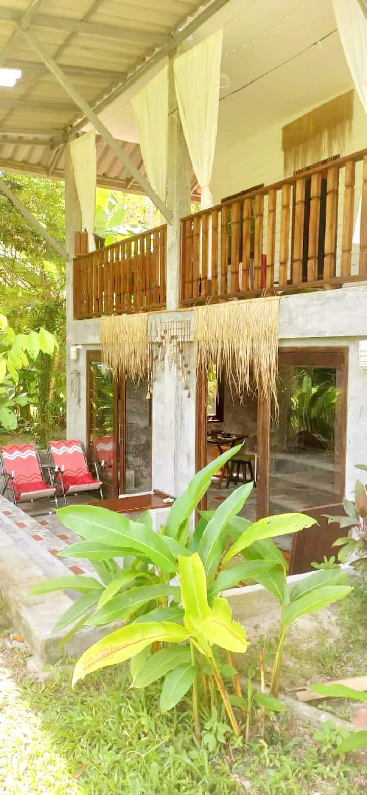 Sacred Temple |2br&3ac, Garden View, Cozy Terraces - Ko Pha-ngan