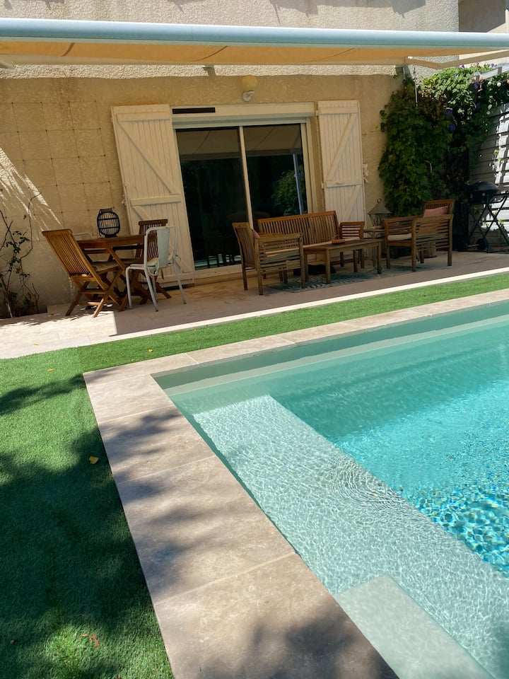 Villa Familiale Au Calme Proche Tram, Ville Et Mer - Fabrègues