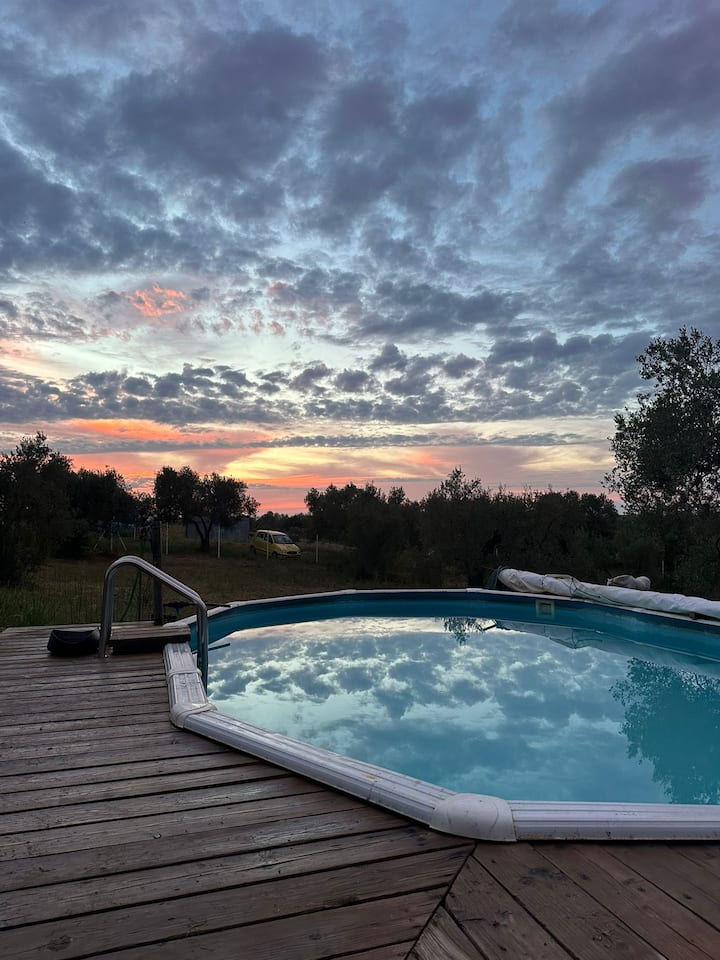 Caravane Cosy Avec Piscine - Almonte