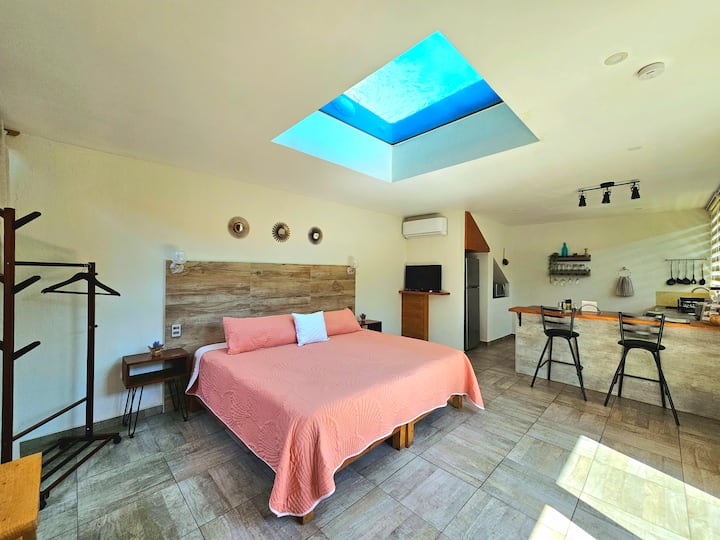 Bungalow Privado Con Jacuzzi De Cristal Y Jardín - Cuernavaca