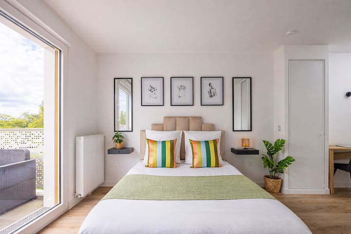 Studio Lumineux • 800 M Centrex & Rer • 2 Pers - Neuilly-sur-Marne